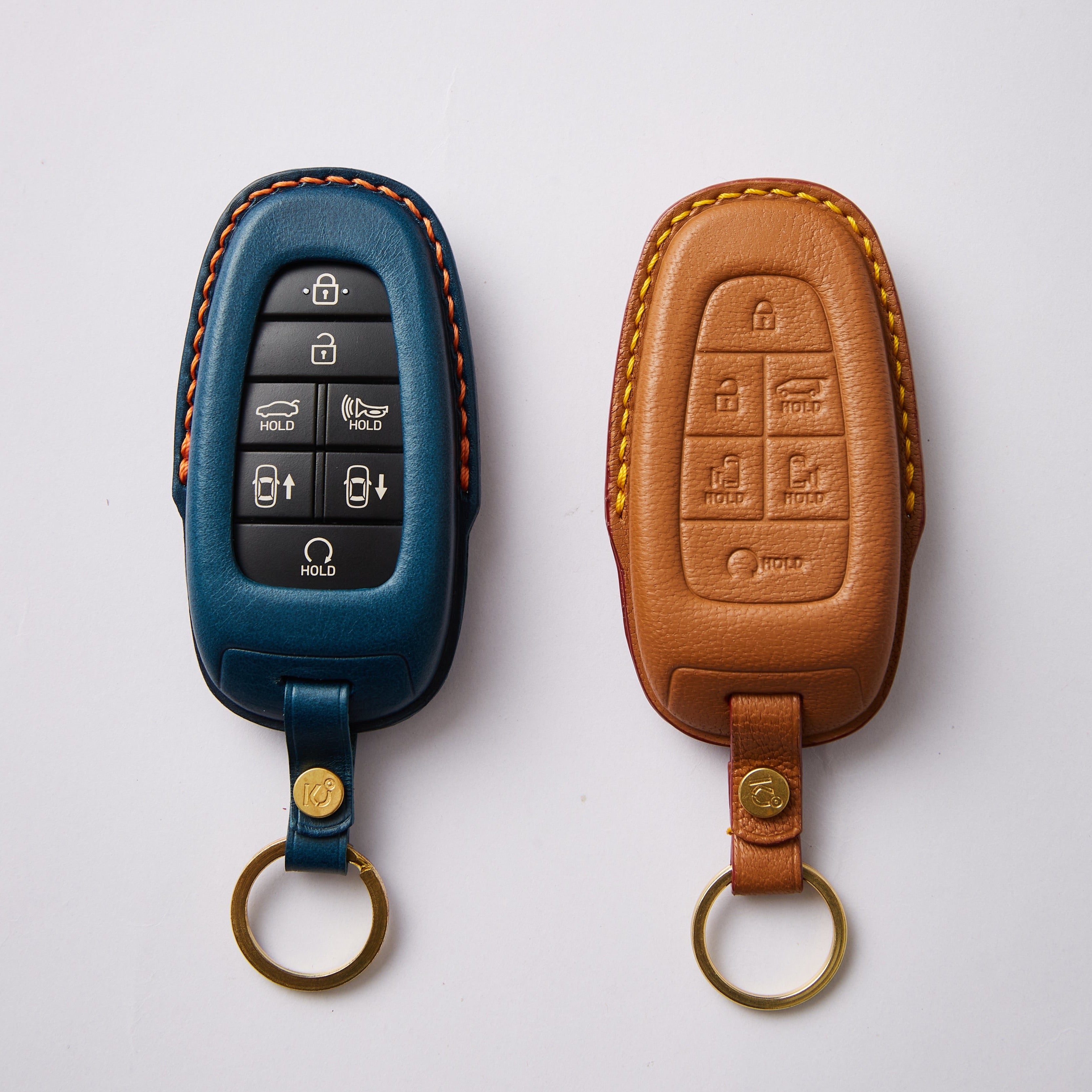Hyundai Leather Car Key Case l เคสกุญแจ Hyundai KUNJAE&Co. – Kunjae